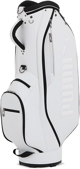 PUMA Golf Men's Caddy Bag BASIC 9 x 47 inch 3kg White 091931 | eBay