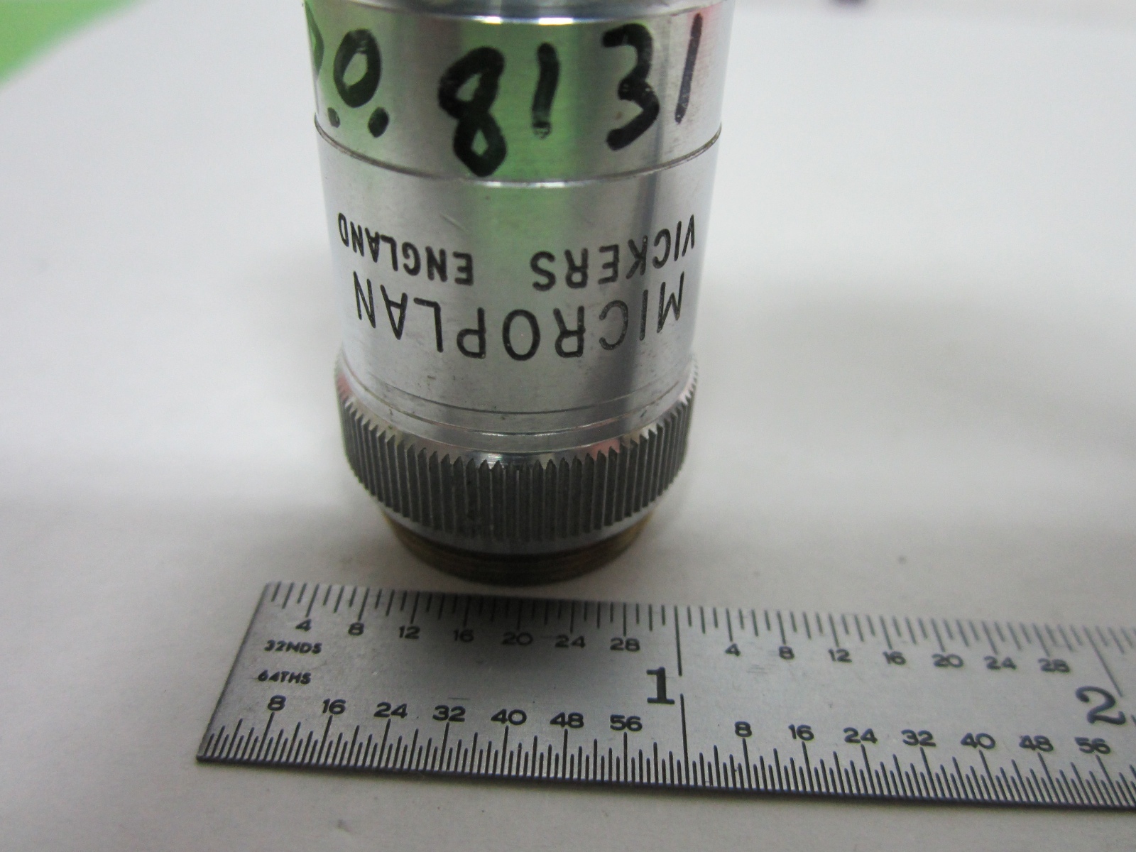 MICROSCOPE OBJECTIVE VICKERS ENGLAND 25X OPTICS BIN#R6-19 | eBay