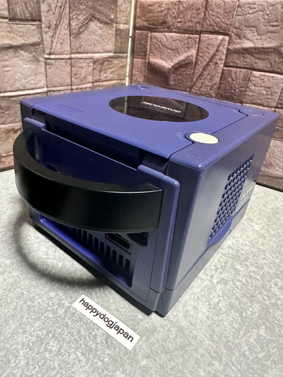 Nintendo Gamecube Indigo Console Dol001 W Cables Official Nintendo