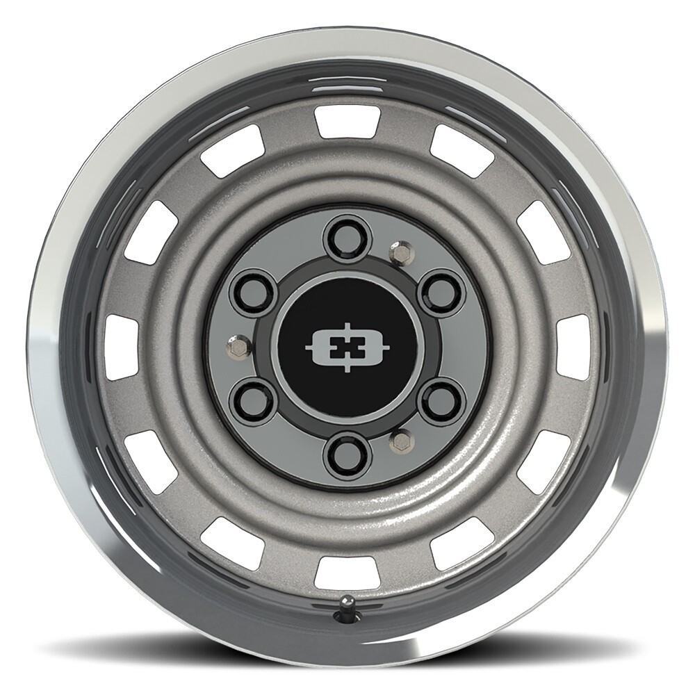 Set 4 15" Vision American Muscle 54 Cheyenne Silver Machined 15x10 ...