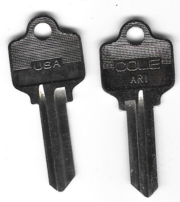 Cole AR1 same as Ilco 1179 and Original Arrow K3 NOS uncut key blank | eBay