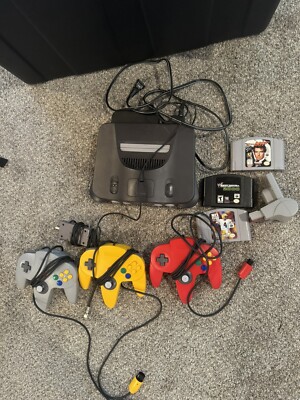 Nintendo 64 Console Bundle W Controller & Games Tested | eBay