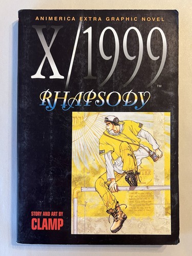 X/1999 Vol 7 Rhapsody Manga 🪄 English Large Format 2002 Animerica Clamp ...