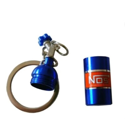 Nitrous Tank Key chain (opens) Blue | eBay