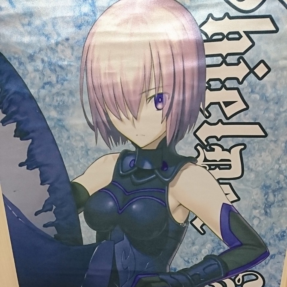 y3 Tapestry Fate Grand Order Mash Long 150cm Anime Wall Big Collector ...