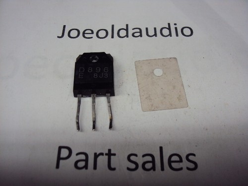 Output transistor USED. D896. 1 Piece. Pulled. Tested with Curve Tracer ...