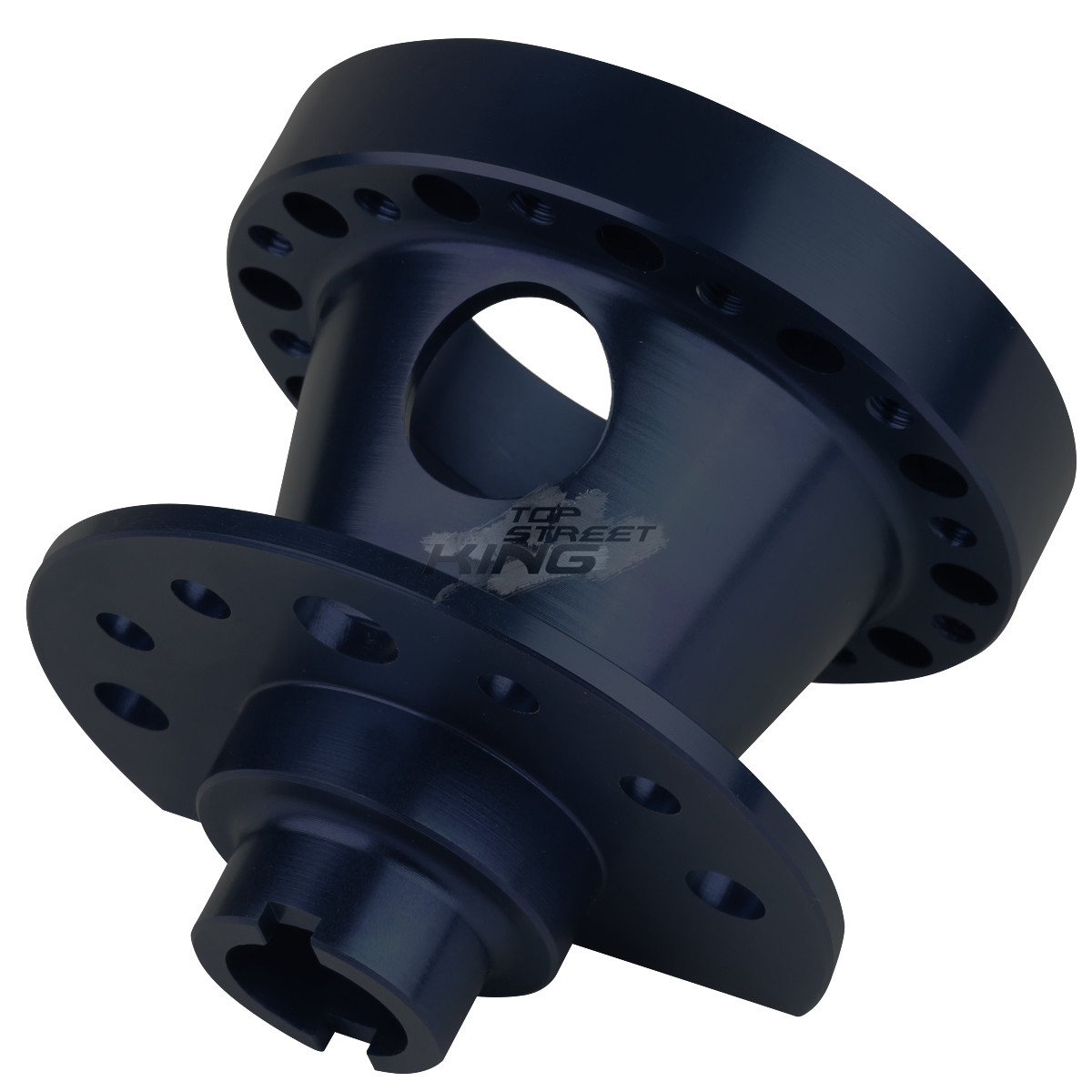 BLUE ALUMINUM 70/74mm STEERING WHEEL HUB ADAPTOR FOR 88-91 CIVIC 90-93 ...