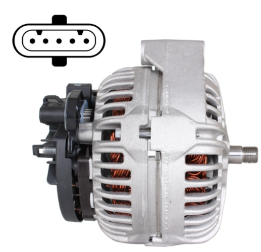 24V 100A ALTERNATOR FITS DEUTZ TCDL6 6100 AAN5966 0124655093 01183352KZ ...