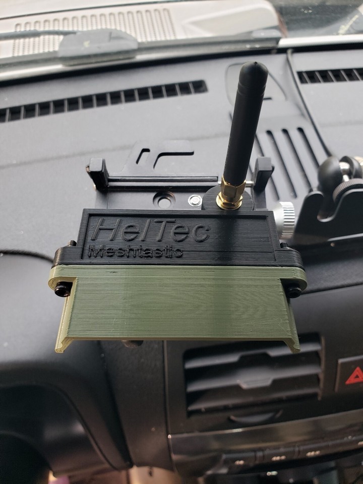 Custom Heltec V3 LoRa 32 {v3.1 & 3.2} Desktop & Vehicle Enclosure ...