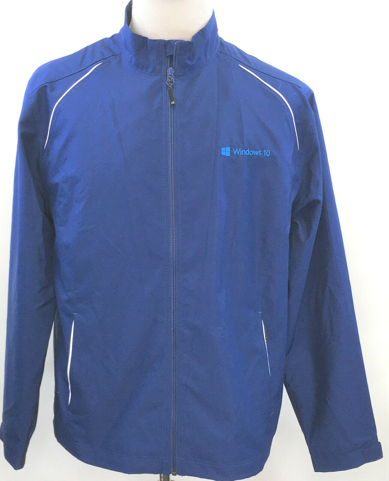 Microsoft Windows 10 Logo Embroidered Full-Zip Heavy … - Gem