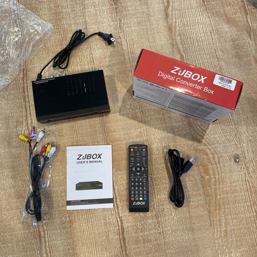 zjbox digital converter box Digital TV Converter Decoder 100-240V 50/60 ...