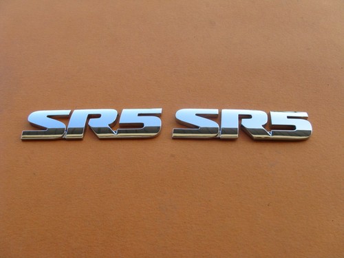 2007-2015 TOYOTA TUNDRA SEQUOIA SR5 SIDE CHROME EMBLEM LOGO BADGE ...