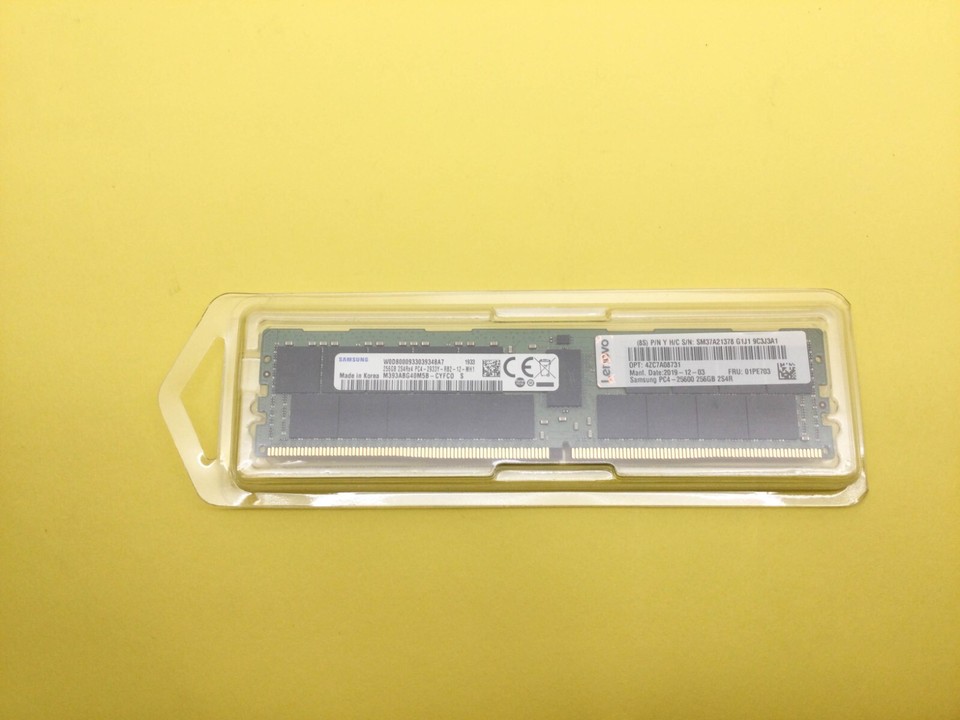 4ZC7A08731 Lenovo 256GB 2S4Rx4 PC4-2933Y RDIMM Server Memory ...