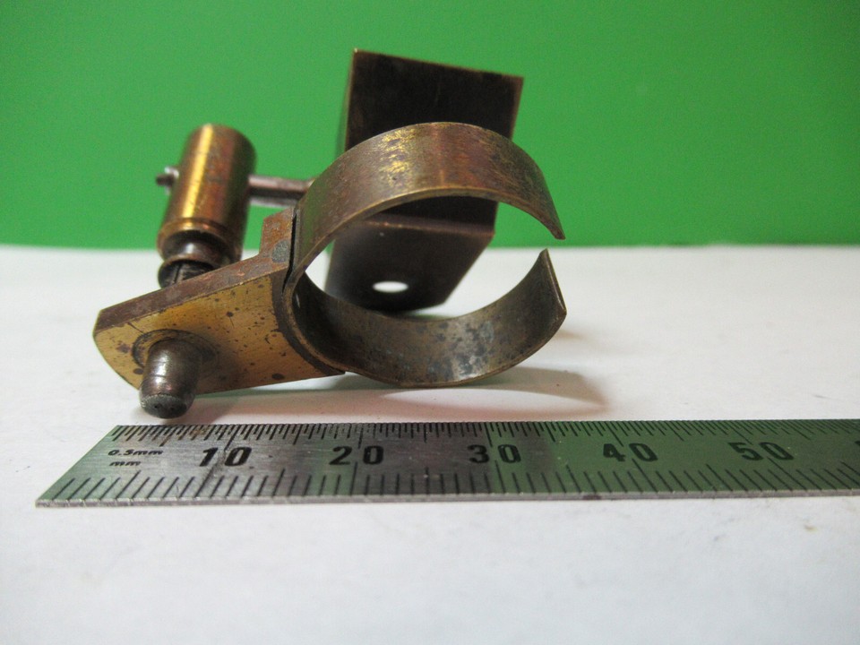 ANTIQUE BRASS NACHET PARIS PROJECTION PRISM ASSEMBLY MICROSCOPE PART X2 ...