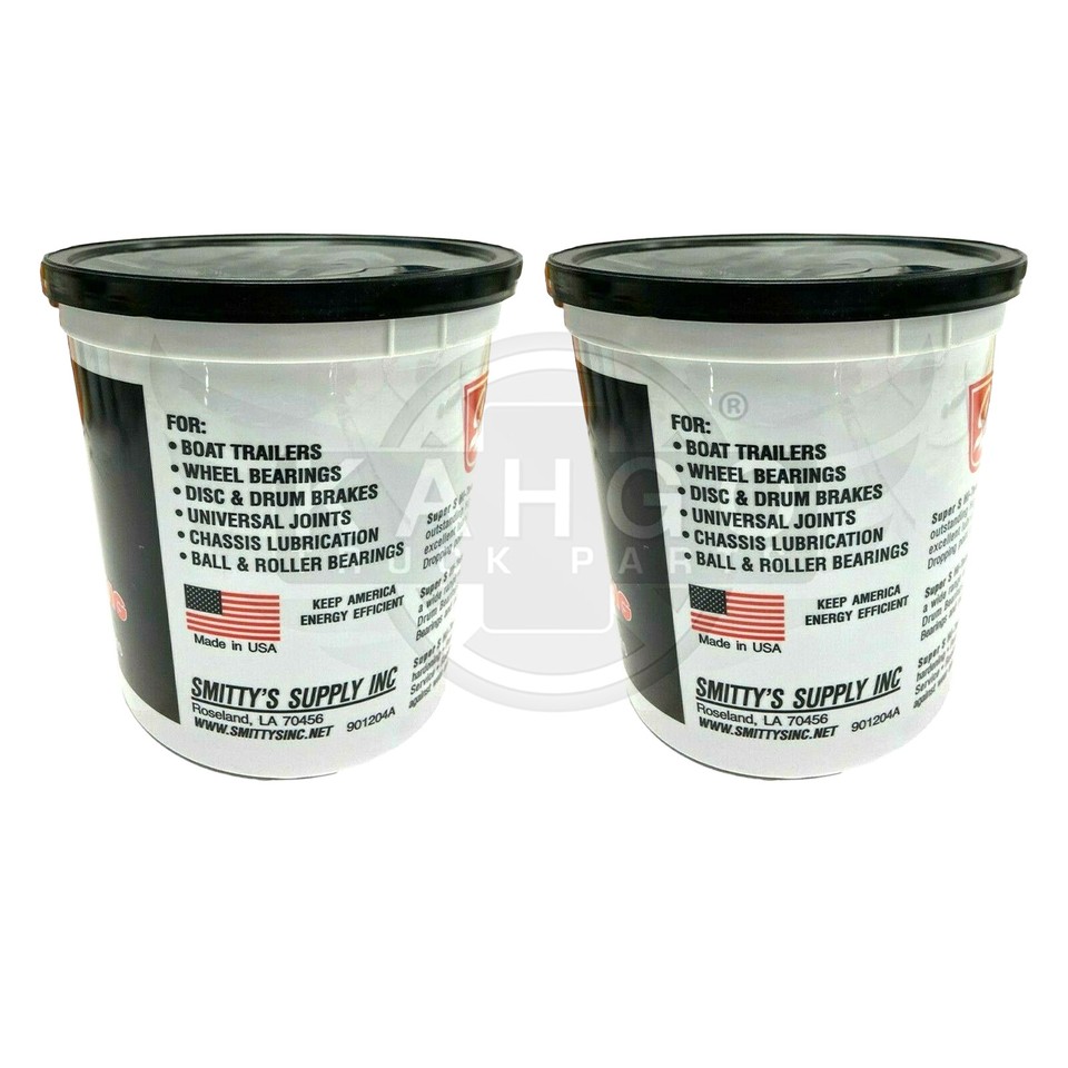 Supers Hi-Temp Red Wheel Bearing Grease 4mLbs 1.816 Gr New SUS 67-4 ...