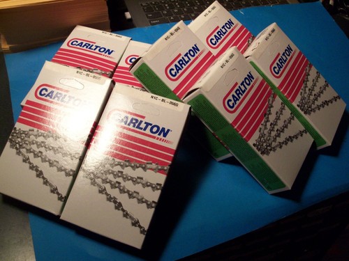 8 PK CARLTON 16" CHAIN FITS HUSQVARNA 136 142 235 240 3/8 050 56 10528 ...