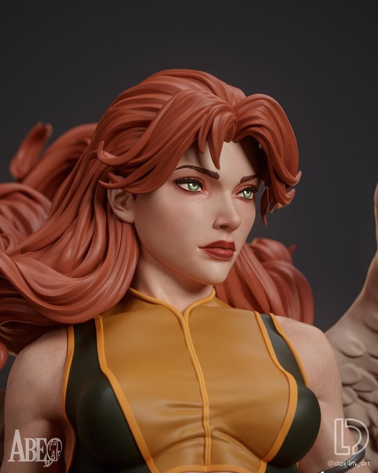 Hawkgirl - DC - Model Kit Painted/Unpainted 3d Print GK Statue | eBay