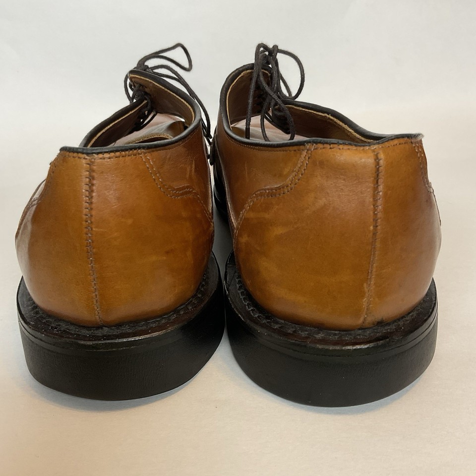 Allen Edmonds USA 1168 Brown Leather Lace Up Derby Oxford Shoe Men's 11 ...