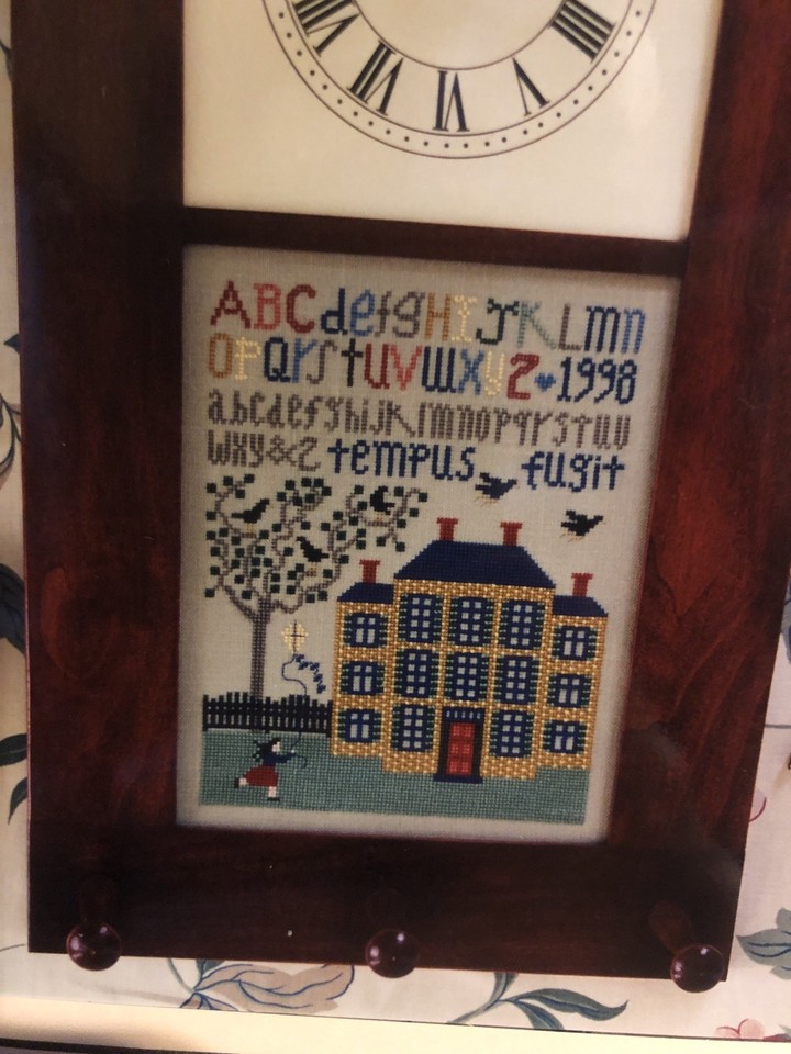 The Drawn Thread Cross Stitch Chart - Time Flies - | eBay UK