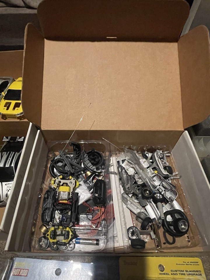 🔥 MASSIVE XMODS Lot – 20+ Cars, Remotes, Sealed Upgrades, Rare Parts | eBay