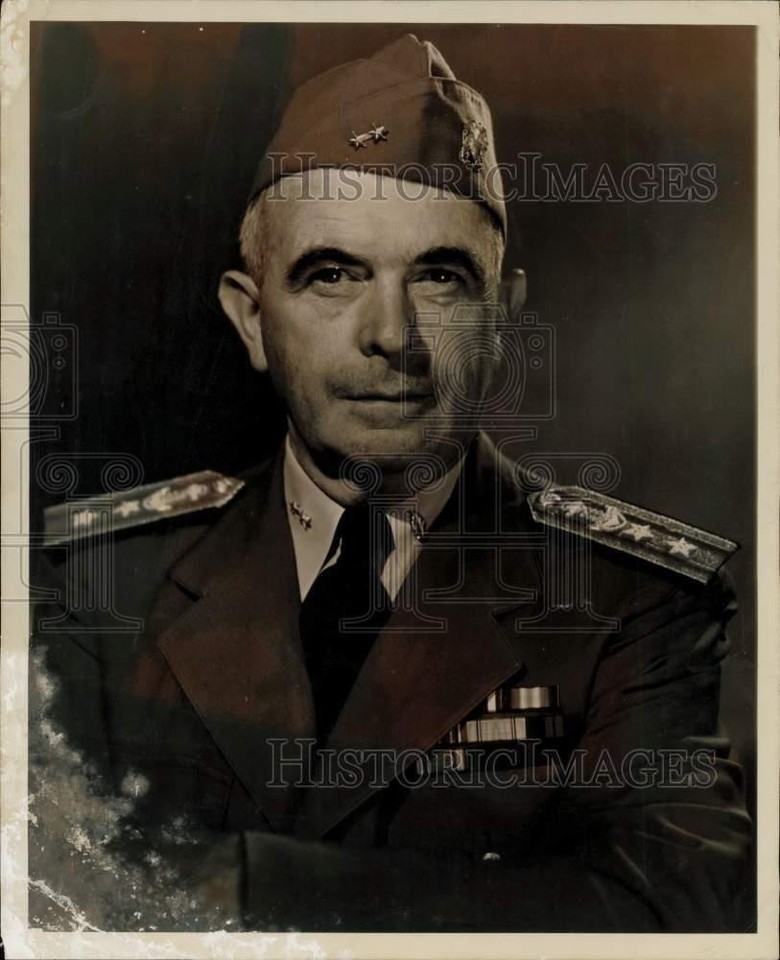 1947 Press Photo Rear Admiral Alfred W. Chandler, United States Navy ...