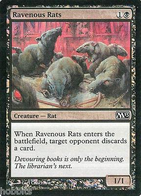 MTG - M13 - Ravenous Rats - Foil - NM | eBay