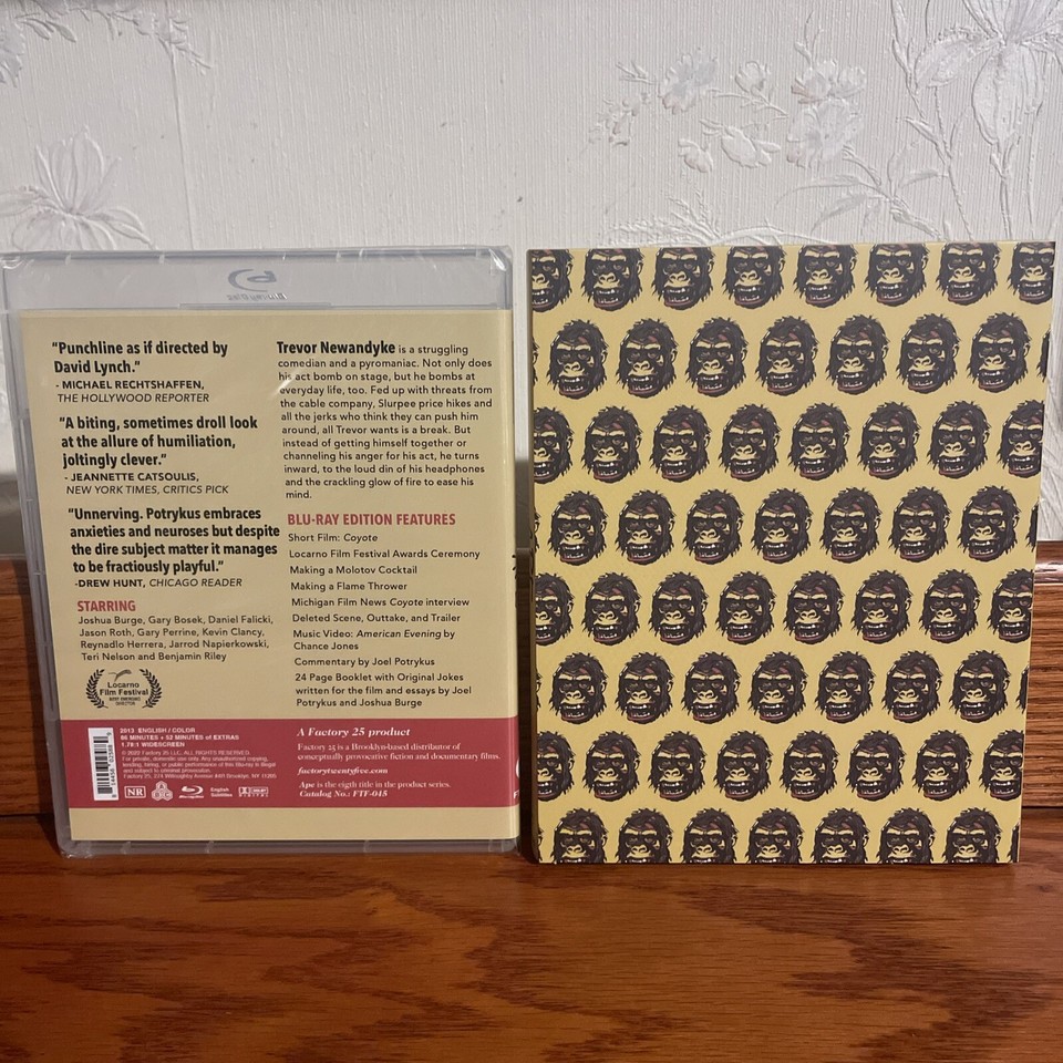 Ape (Blu-ray, 2013) NEW & SEALED With Slipcover / Ships In Box ...