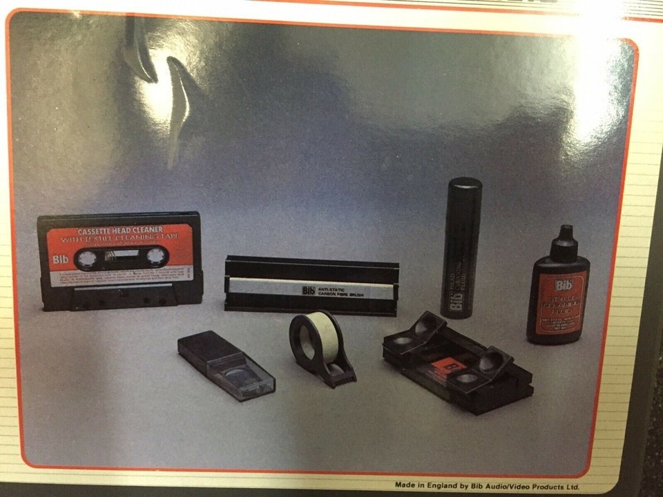 Audio Care System Tape Head and Record Cleaner Care Kit BIB BK-3 NEW ...