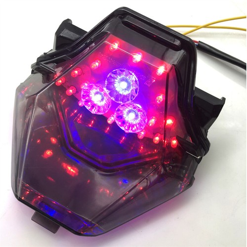 LED Brake Tail Light Integrated Turn Signal For Yamaha MT07 MT03 MT25 ...