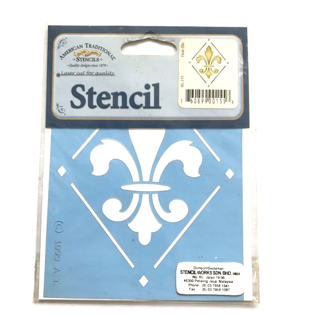 American Traditional Stencils Classics Dimensions & Blue Laser Stencils ...