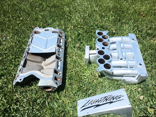 1993-1995 Ford Lightning 5.8L Tubular GT40 Cobra Intake Manifold 351W ...