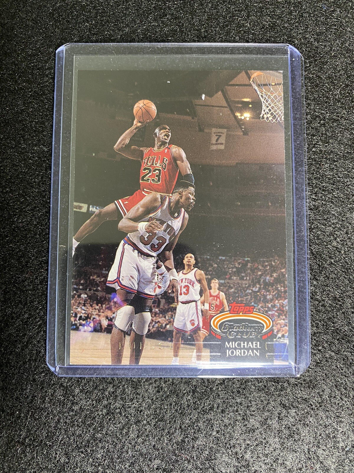 MISSING FOIL ** Error Card!! ** Michael Jordan 1992-93 TOPPS Stadium ...