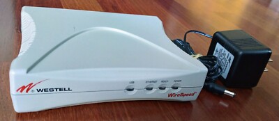 Westell WireSpeed 2100 DSL Modem, Model: 890-210015-04, with Power ...