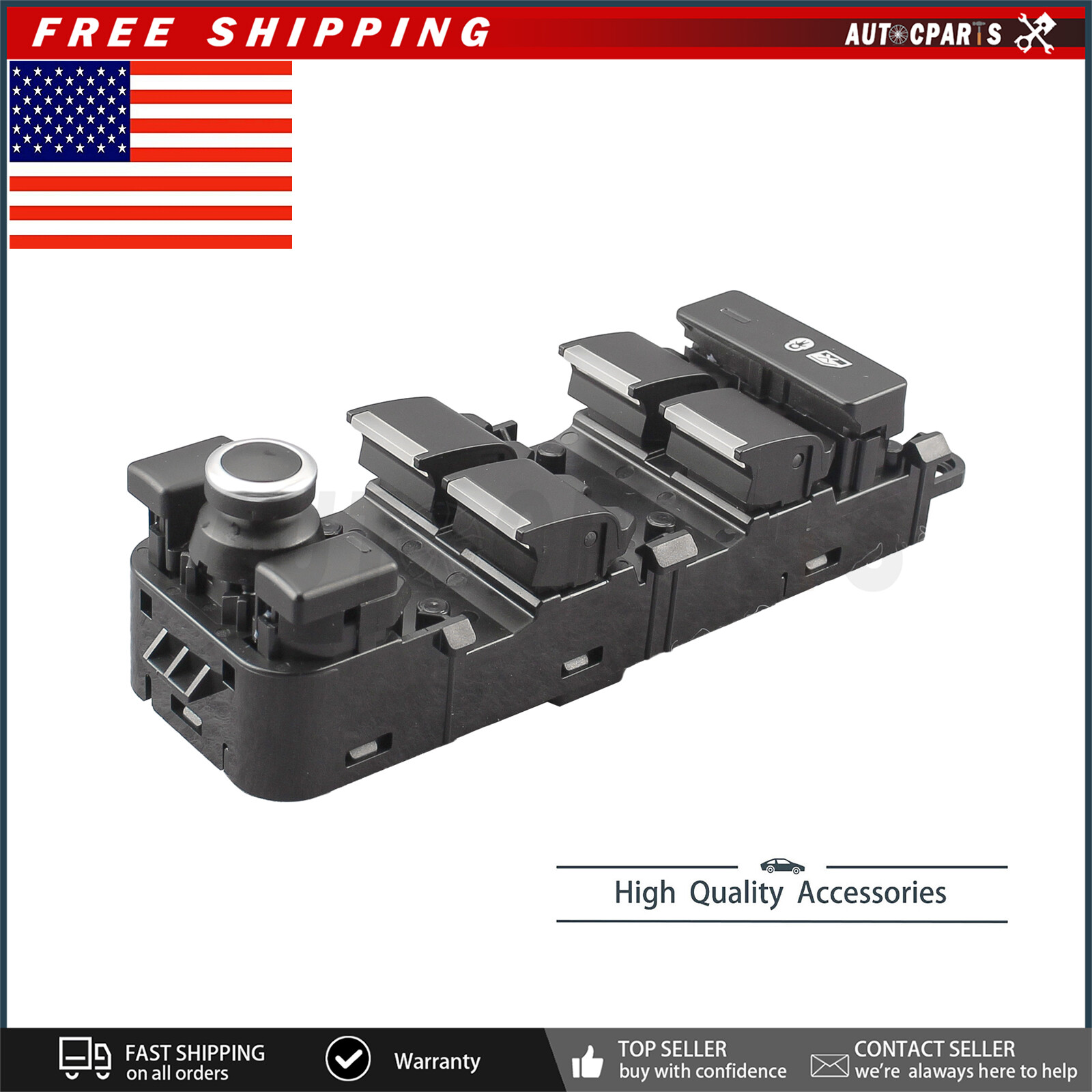 Front Left Window Switch for Land Rover L405 Range Rover Sport L494 ...