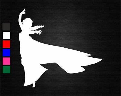DISNEY FROZEN ELSA VINYL DECAL STICKER CAR/VAN/WALL/DOOR/LAPTOP/TABLET ...