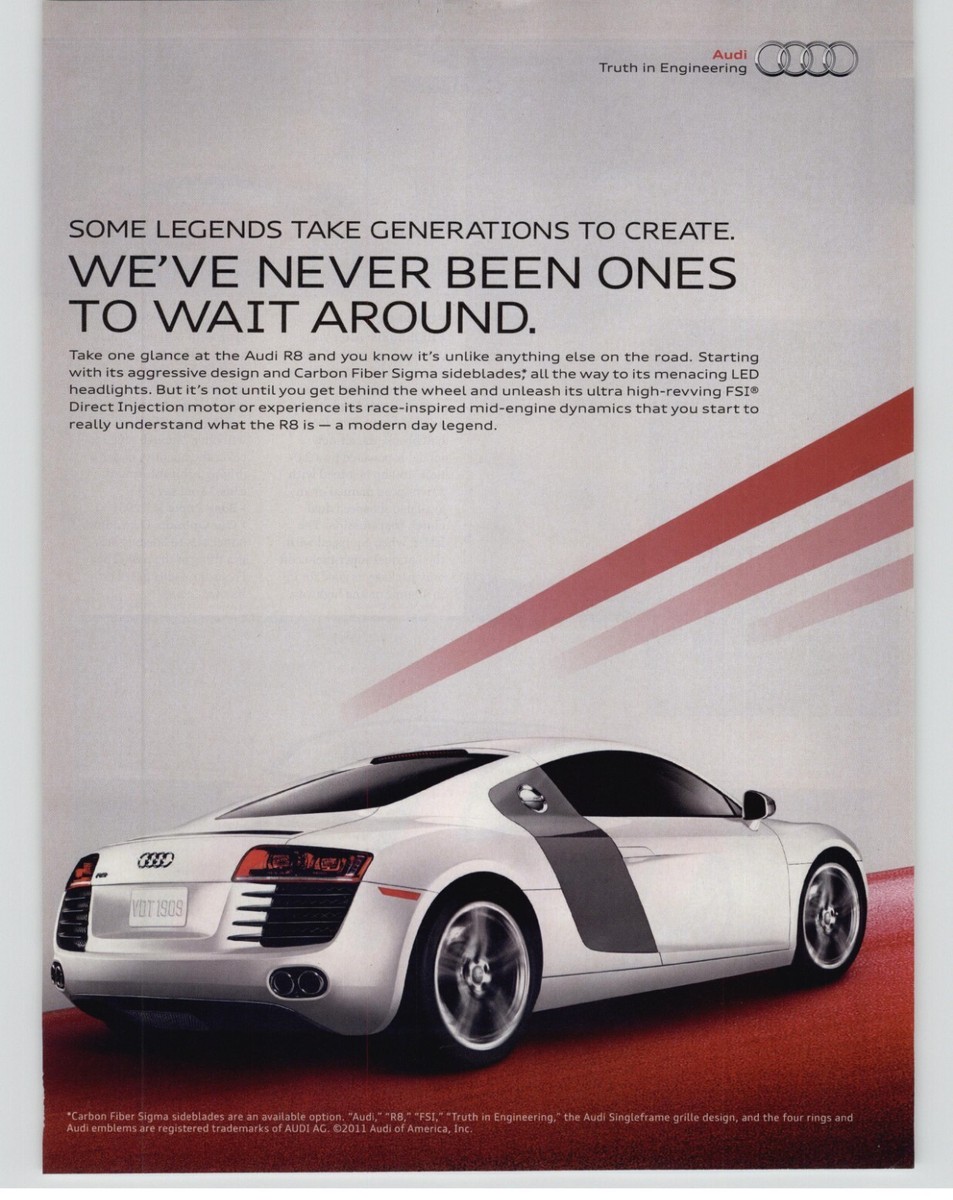 Audi Car Advertising Posters 1972 Audi Car Ad 7 Cars For 7