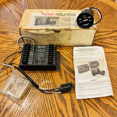 Fireboy ES-3000-01 Engine Shutdown Override System Round | ES300001 ...