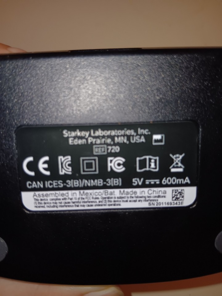 Starkey Livio Edge AI 2000 ITC R Hearing Aids, New, All Parts Included ...