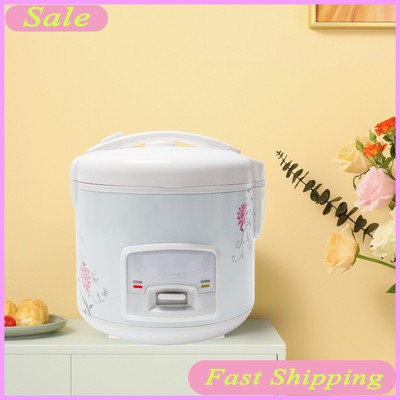 Electric Rice Cooking Machine w/ Steamer, Non-Stick Keep Warm Rice ...
