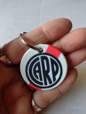 Llavero Escudo River Plate CARP. Colección Futbol Argentino. 3D | eBay
