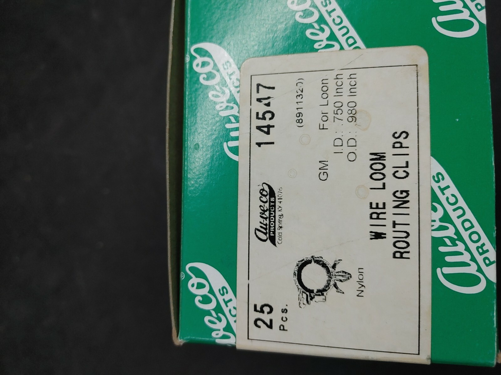 NEW AUVECO wire Loom Routing Clips Pack Of 25 Part #14574 | eBay