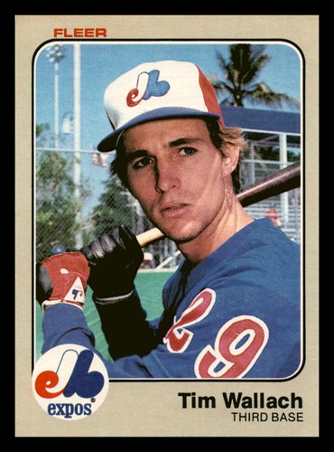 Tim Wallach 1983 Fleer #299 Mint Montreal Expos | eBay