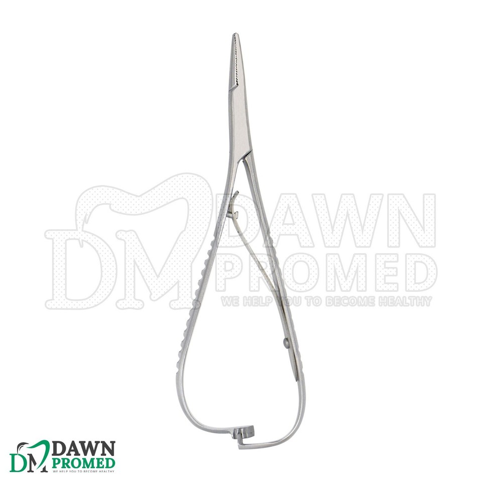 Slim Narrow Tip Mathieu Ligature Elastic Placing Plier 5.5