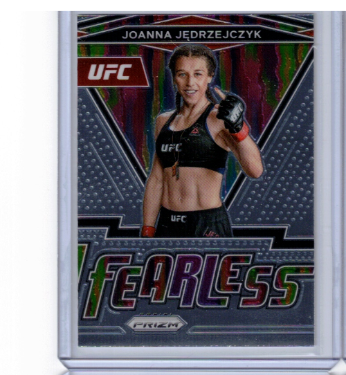 2022 Panini Prizm UFC Joanna Jedrzejczyk Fearless Insert #2 | eBay