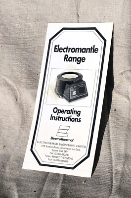Heating Mantles - Electrothermal Electromantle