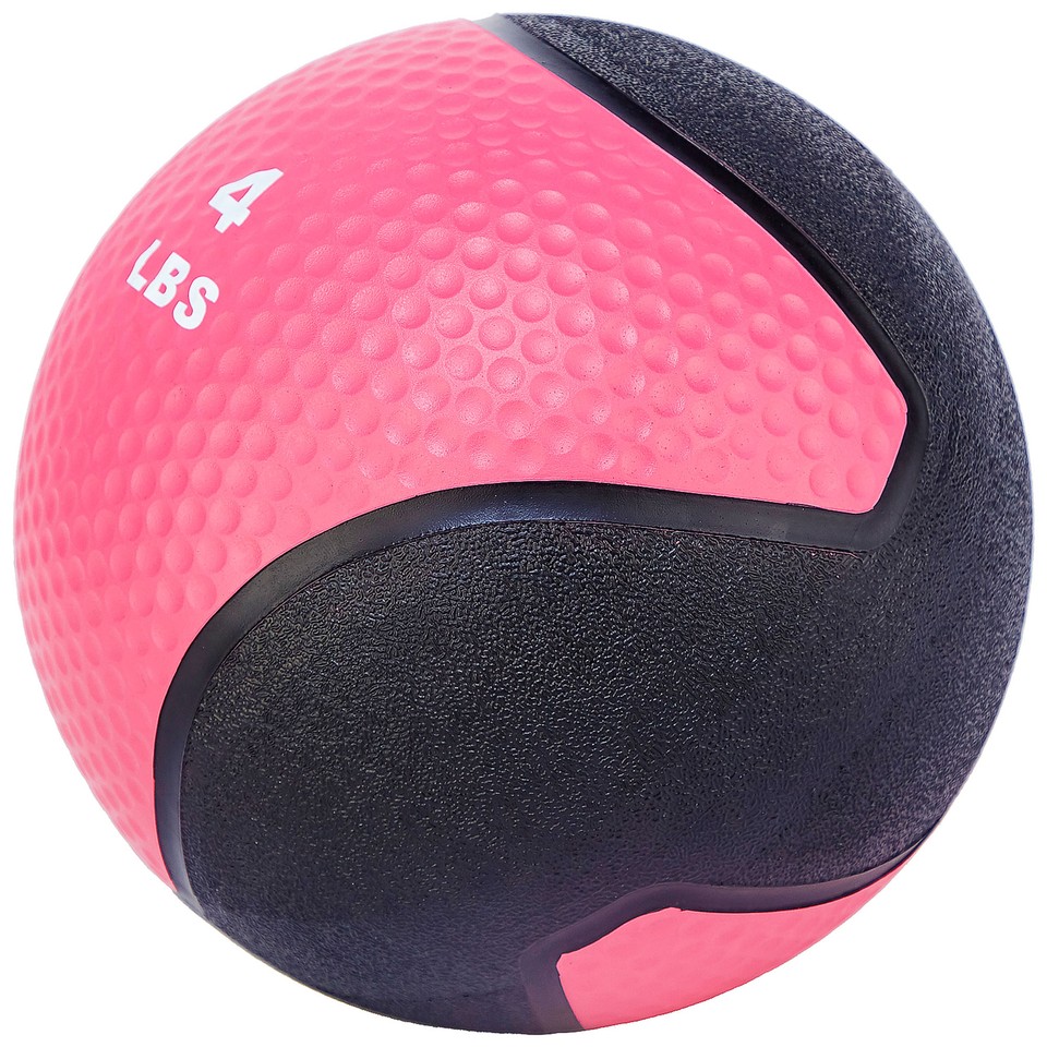 Signature Weighted Medicine Ball Full Body Workout Equipment, 4lb (Open ...