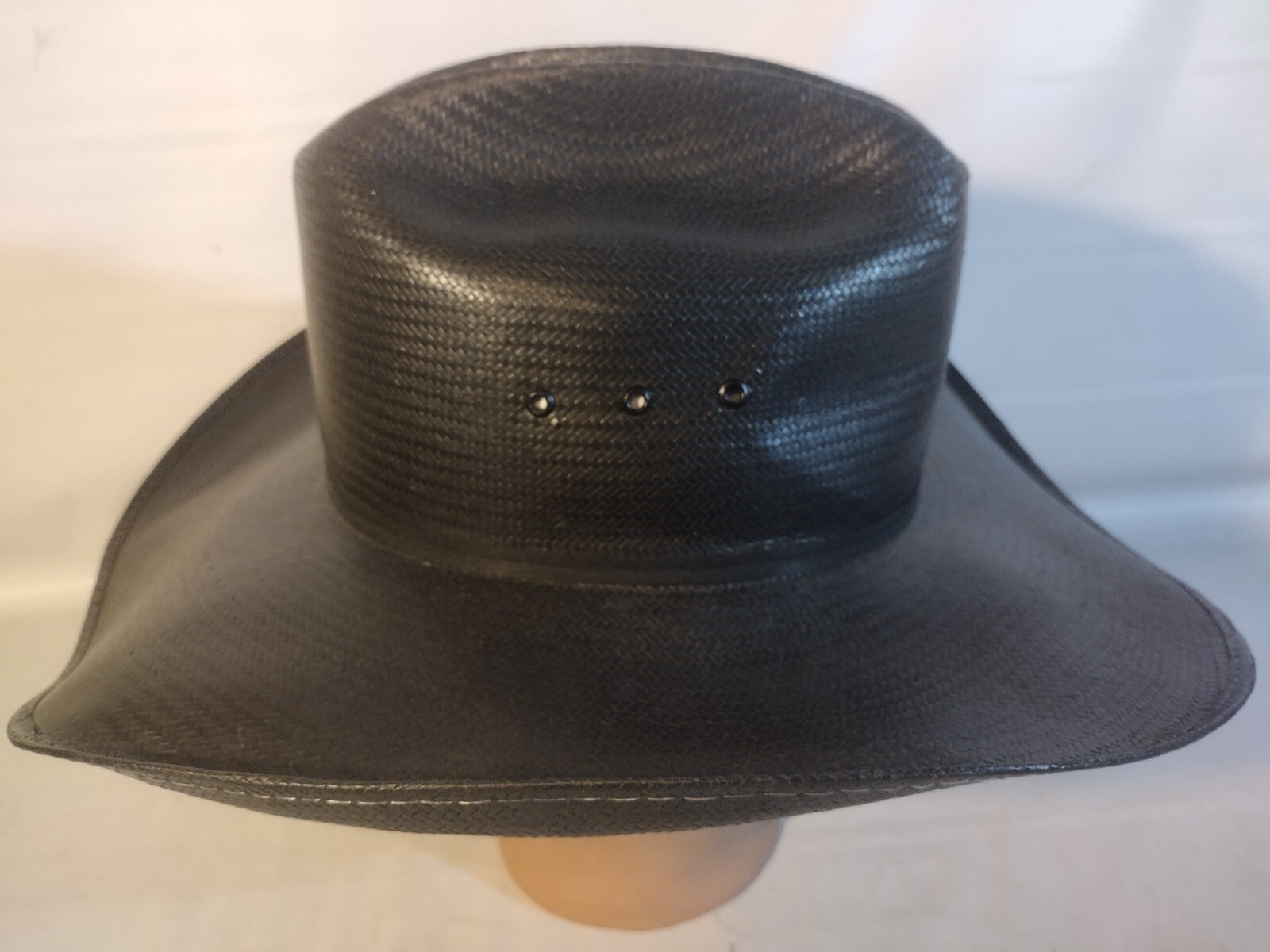 Men's Bullhide By Montecarlo Black Straw McGraw Item … - Gem