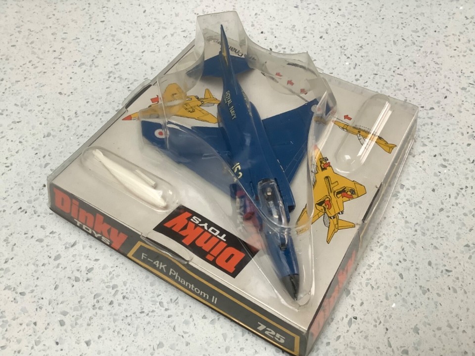 Dinky toys F-4K Phantom II 725, die-cast collector model | eBay UK