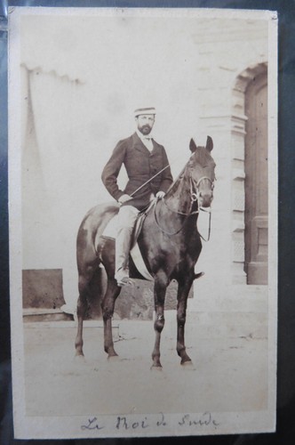 Photo CDV Charles XV Roi de Suède par Angerer Wien 1863 - King Karl XV ...