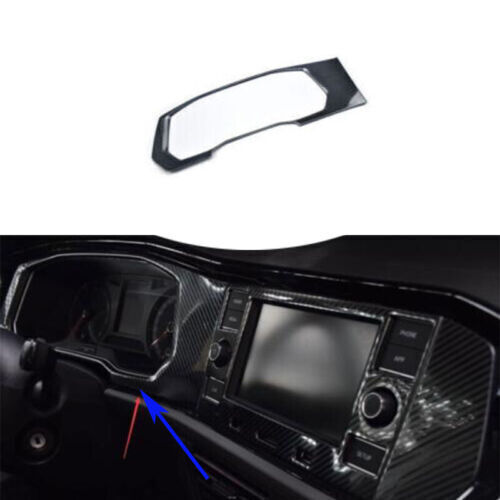 Steel Carbon Fiber Dashboard Panel Frame Trim For auto VW Jetta Mk7 ...